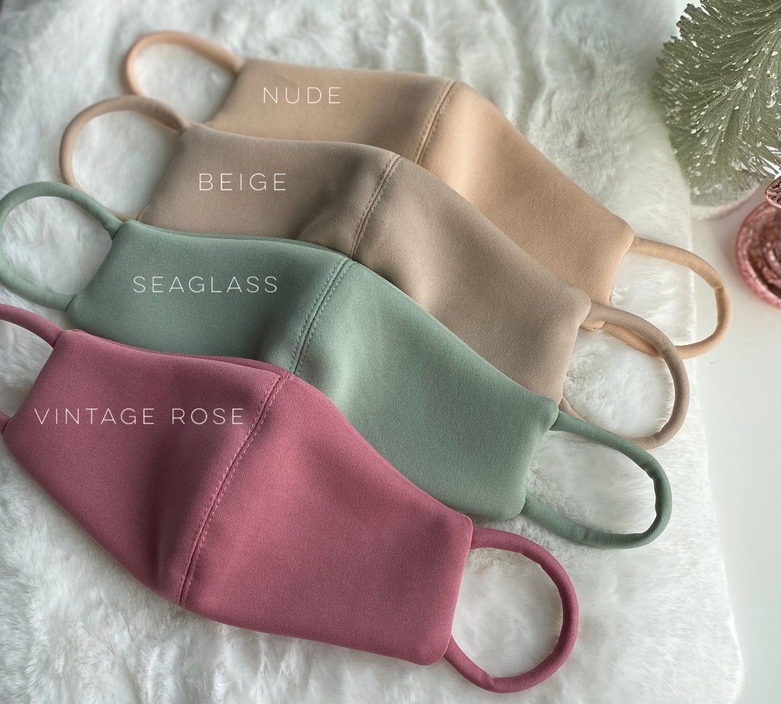 Small Medium and Extra Small ADULT FACE MASK: Thick Neoprene | Etsy