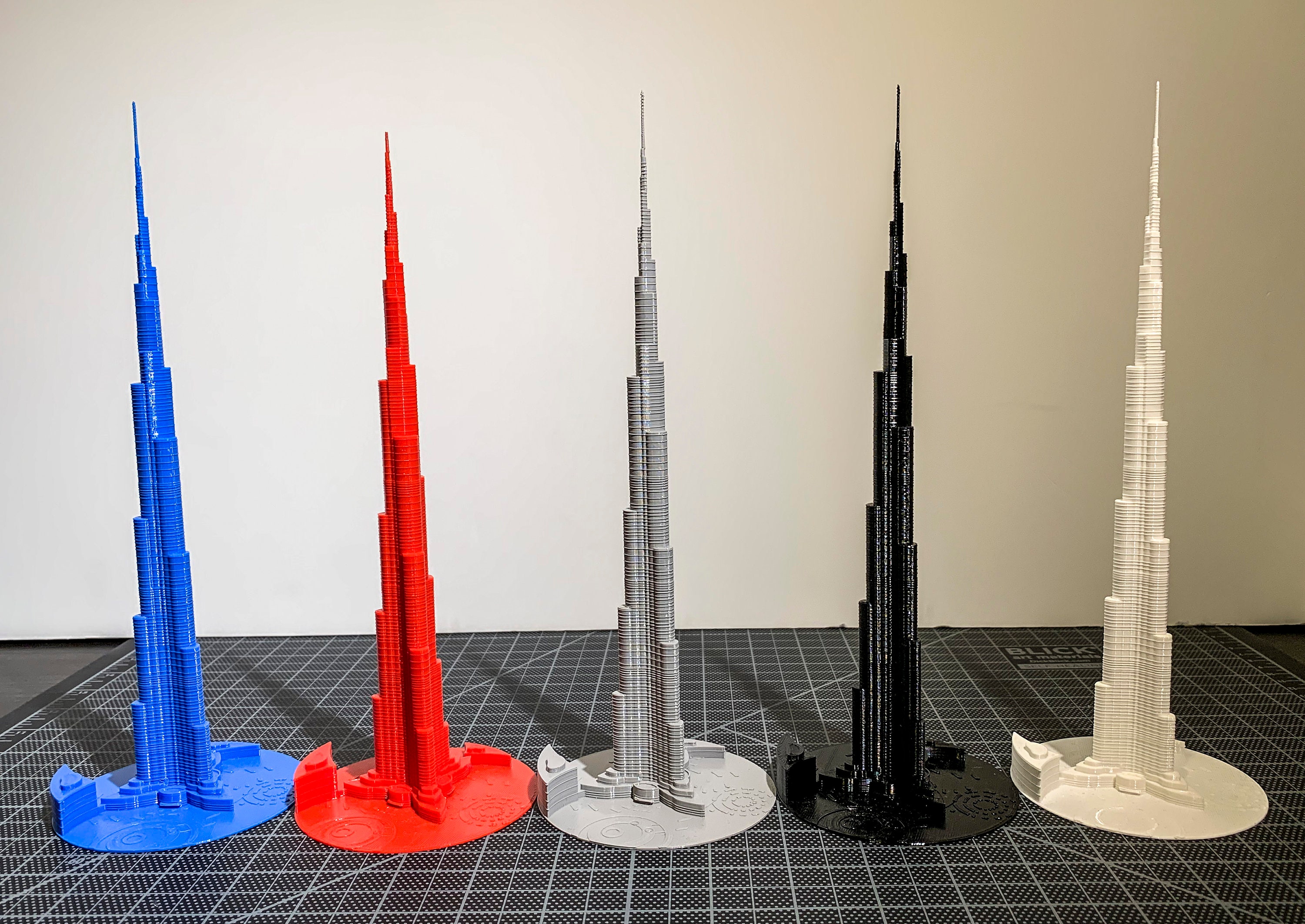 Burj Khalifa - Dubai - 3D Printed on PLA - Etsy