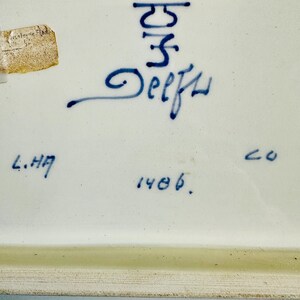 Iconic Royal Delft, De Porceleyne Fles, Large 24" Oval Plate Platter ...