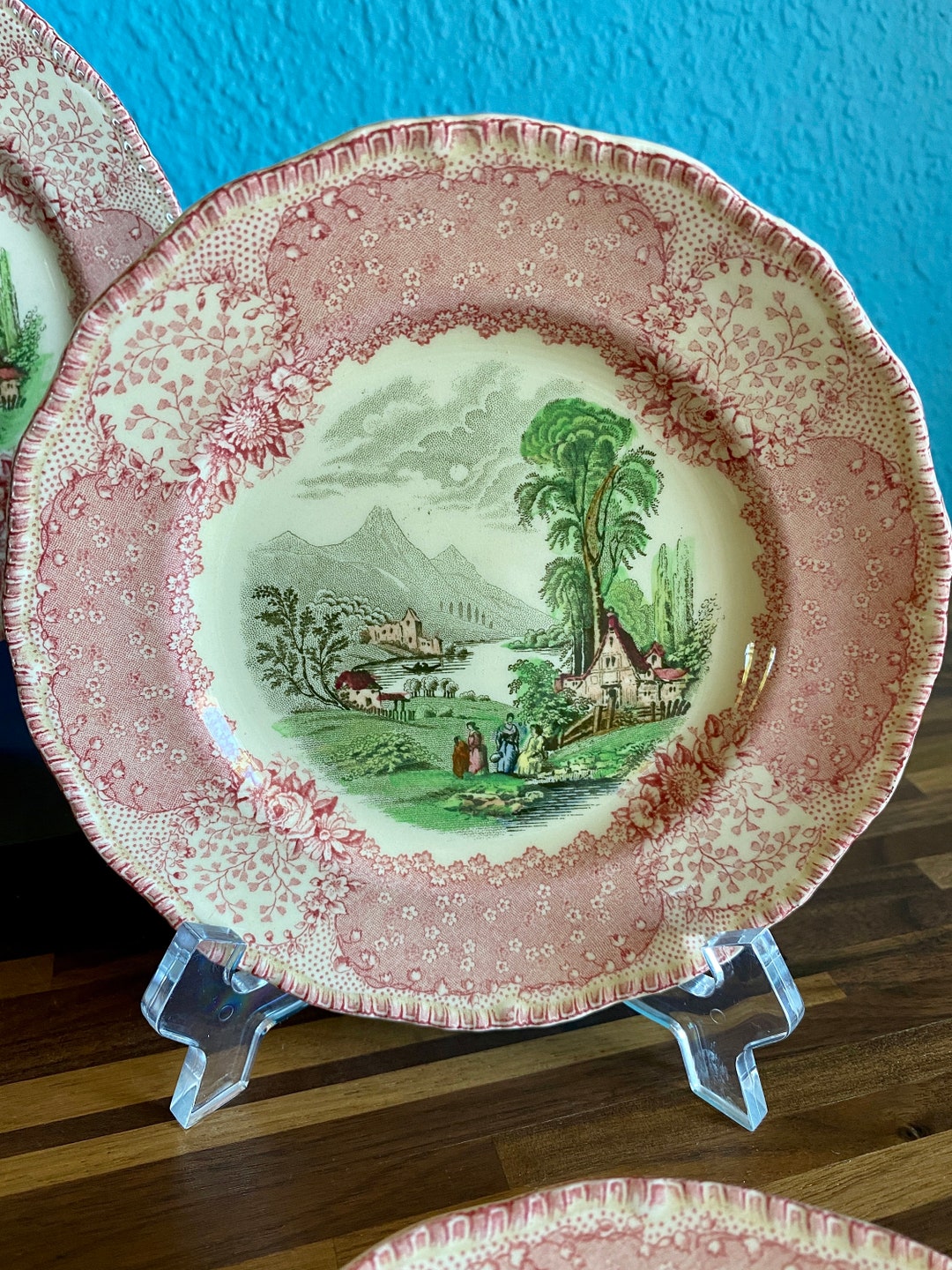 5 Royal Doulton the Chatham Bread Butter Plates, Transferware, Lace ...