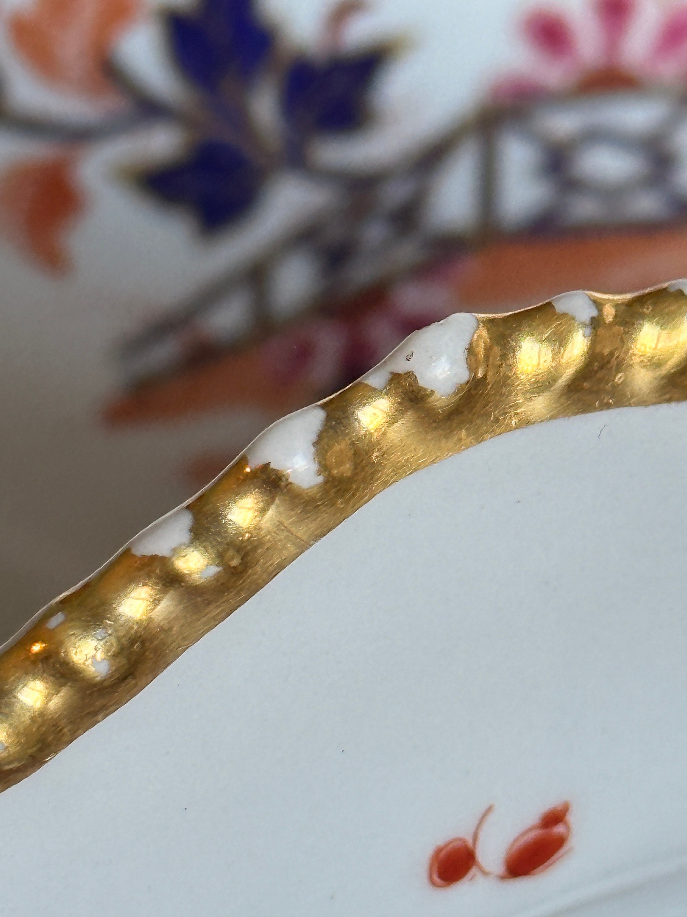 Antique Flight Barr Barr FBB, Set of 7, Imari Pattern Dessert Salad ...