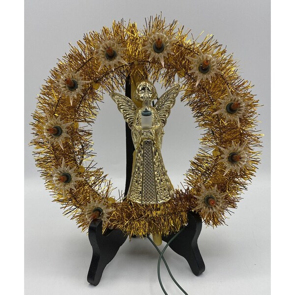 Tinsel Tree Topper - Etsy