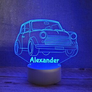 Personalised Mini LED Sign / LED Light Remote Controlled Lamp Mini One ...