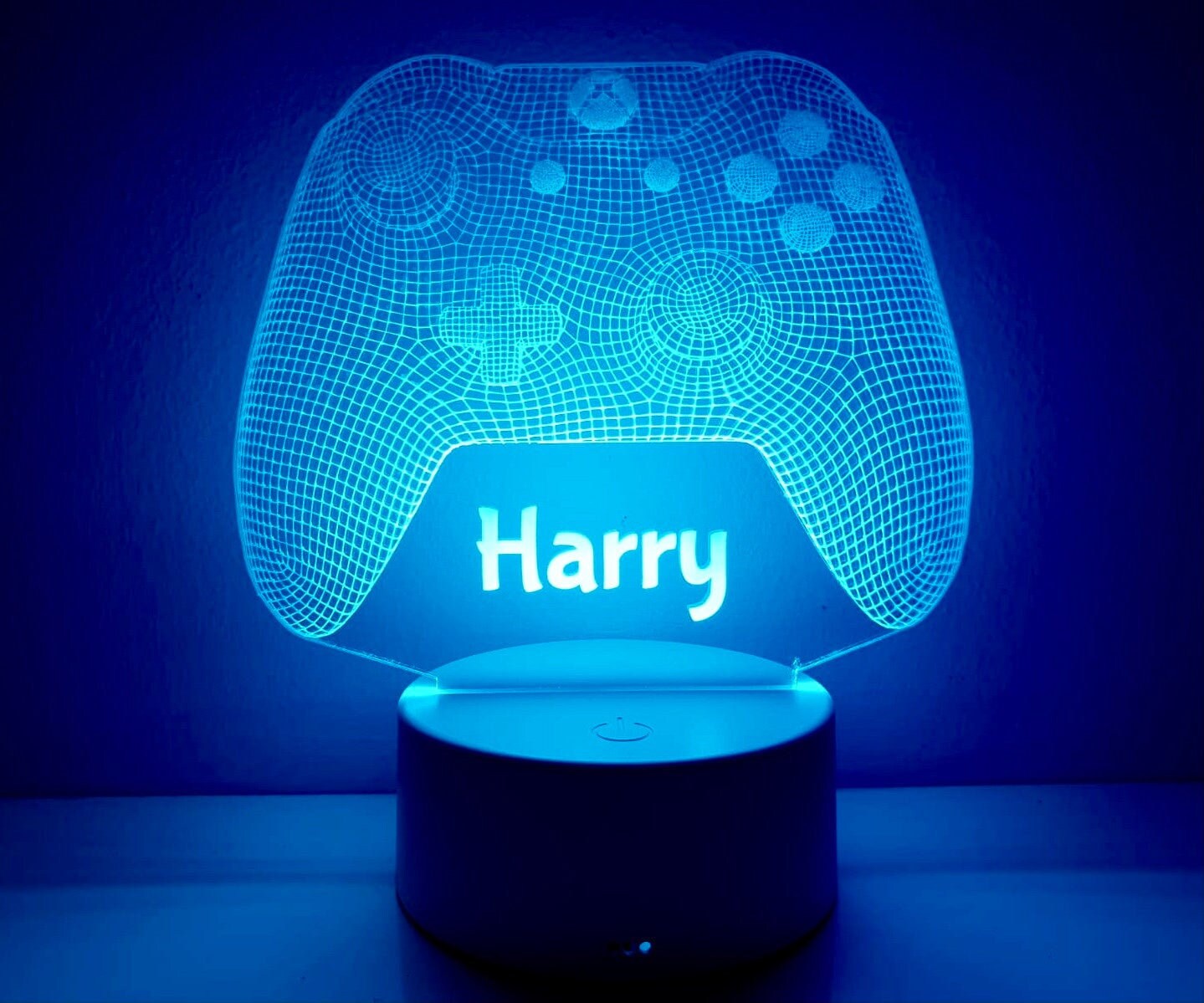 Personalised Led Xbox Controller Gaming Light Illusion Lamp | Etsy UK
