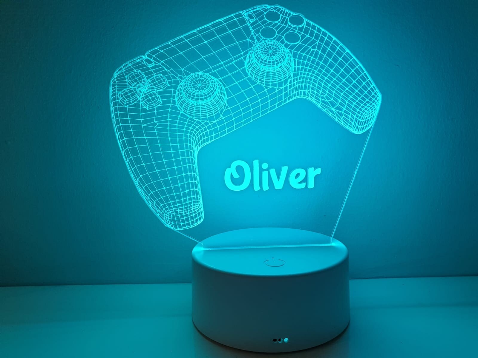 Personalised RGB Led Playstation 5 PS5 Controller Gaming Light | Etsy