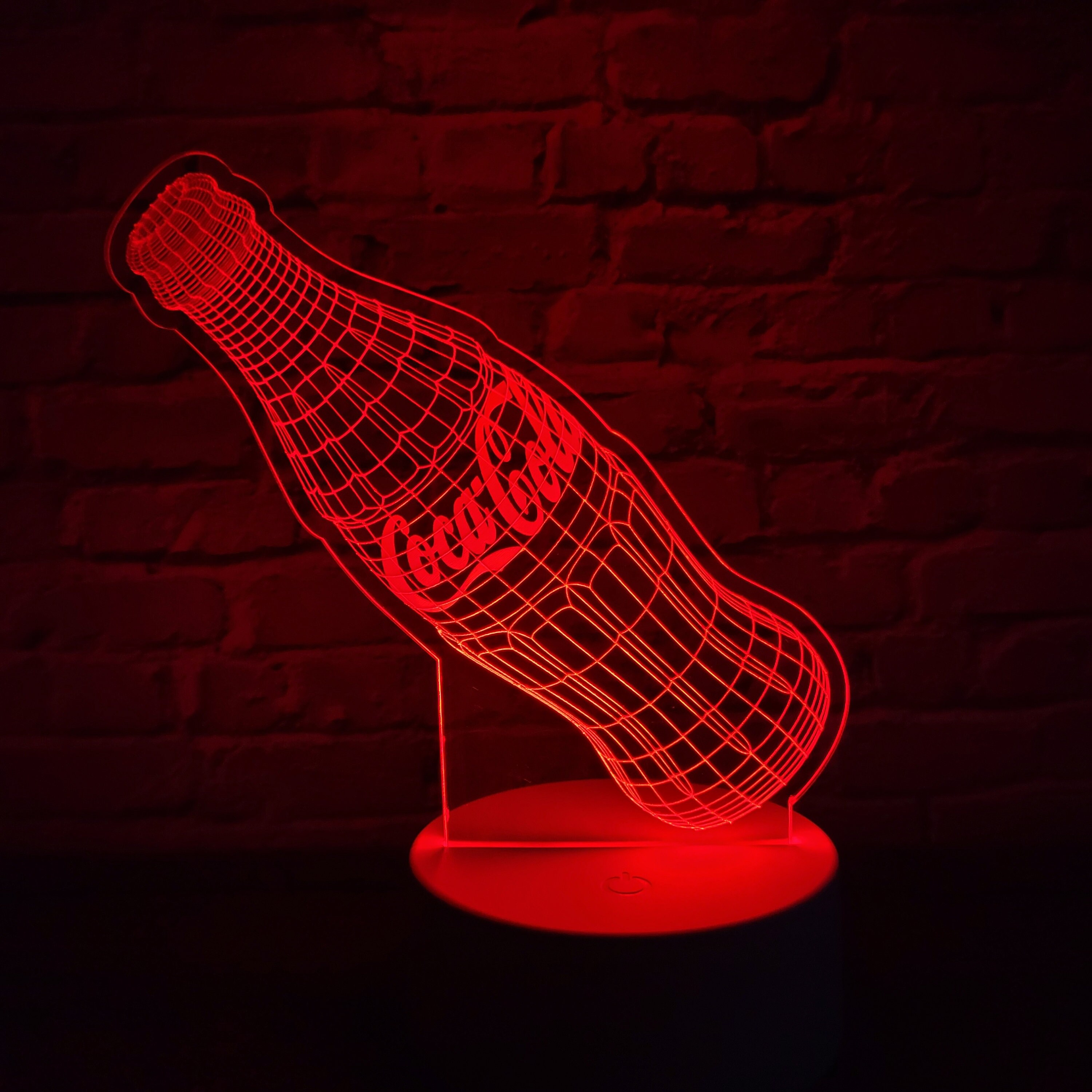 Personalised LED Cocacola Coke Cola Bottle Remote Control - Etsy UK