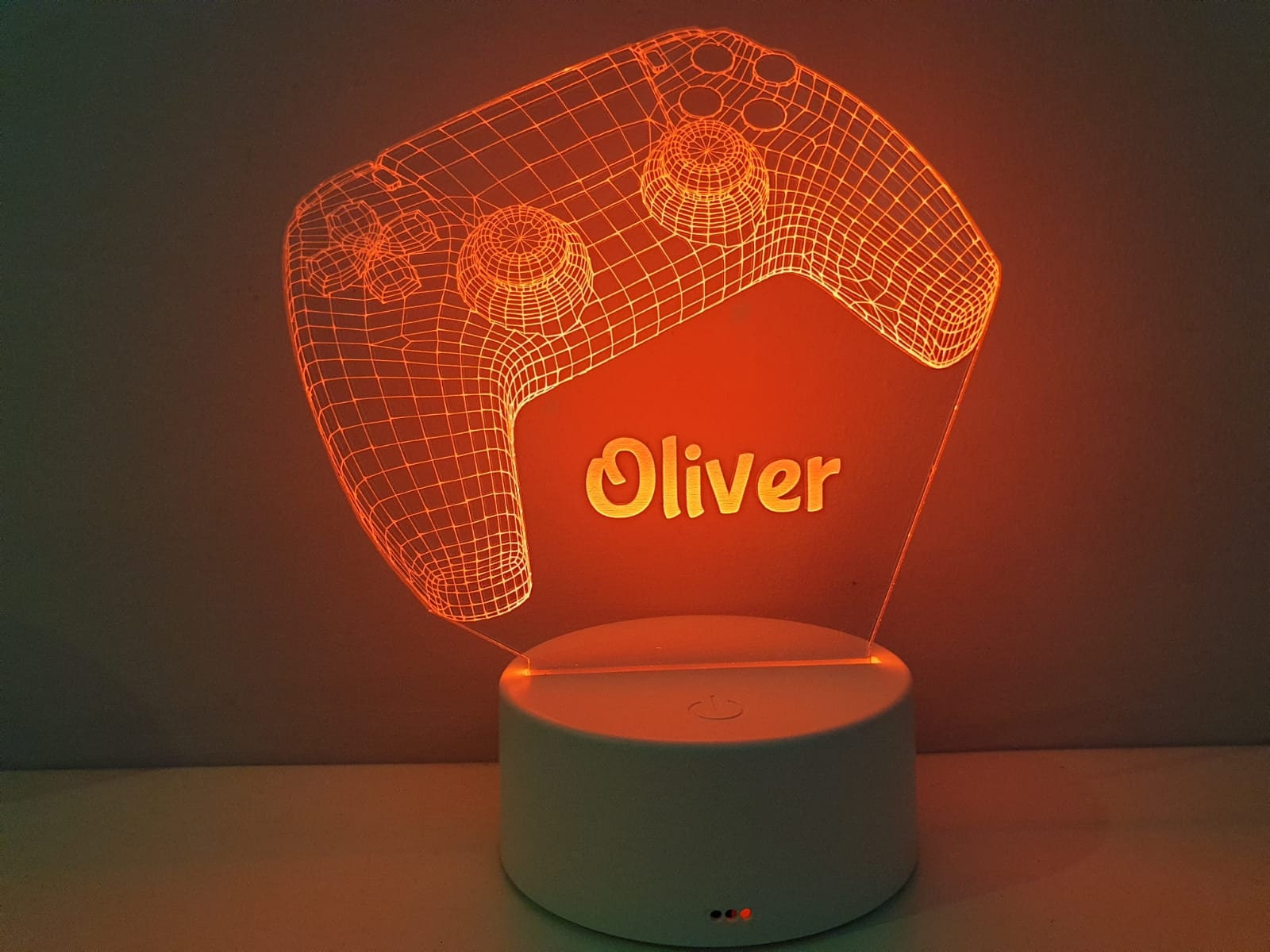 Personalised RGB Led Playstation 5 PS5 Controller Gaming Light | Etsy