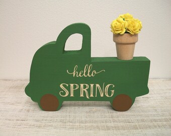 Spring Flower Pot | Etsy