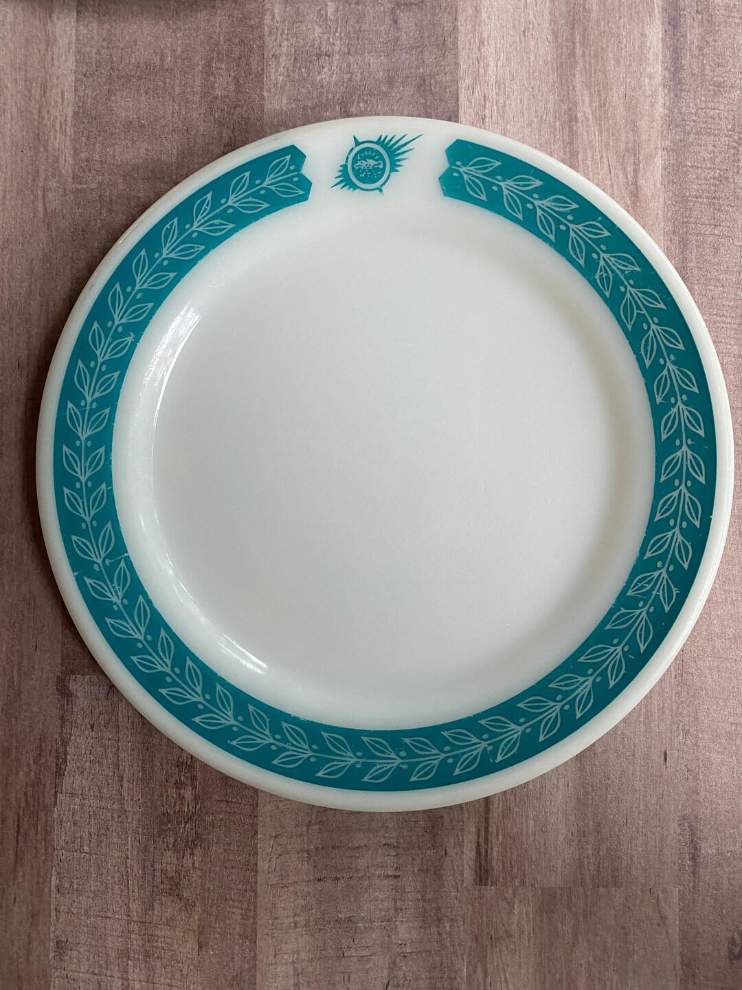 PYREX Airplane Atomic Starburst Plate - Etsy