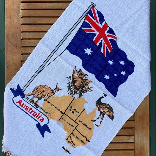 Australia Tea Towel - Etsy