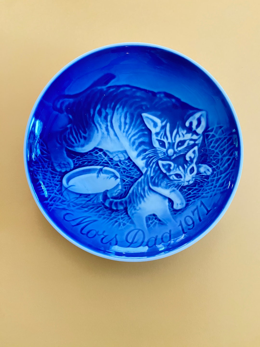 Copenhagen Mother Cat and Kitten Porcelain Mother’s Day 1971 ...