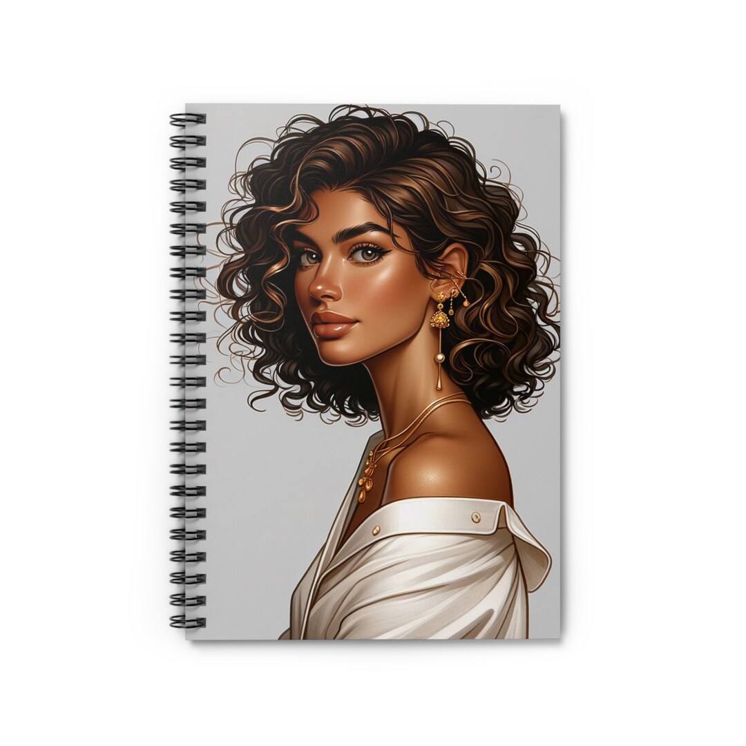 Natural Beauty Spiral Notebook - Inspirational Women's Journal, College ...