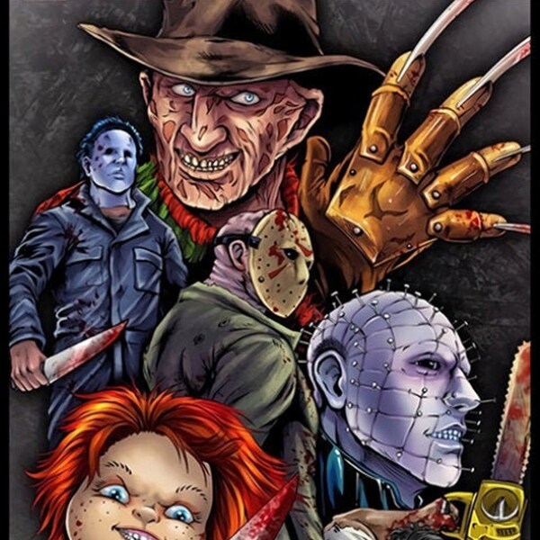 Horror Diamond Painting - Etsy