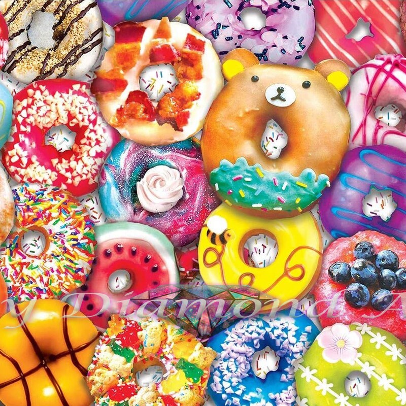 Diamond Donut - Etsy