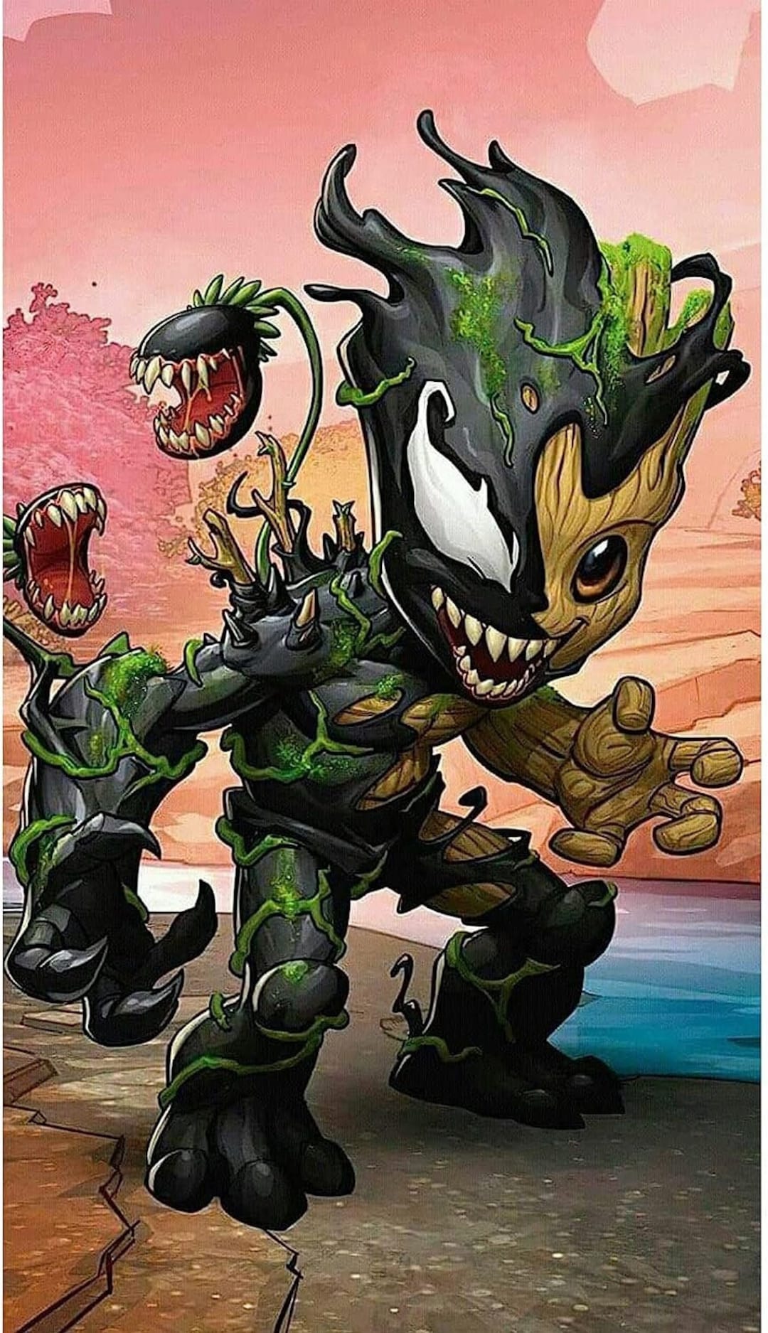 5D DIY My Diamond Art (venom Groot) Diamond Painting Kit (NEW) - Etsy