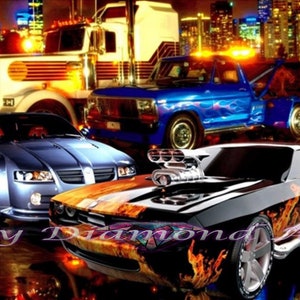 5D DIY My Diamond Art (cars) Diamond Painting Kit (NEW) - Etsy