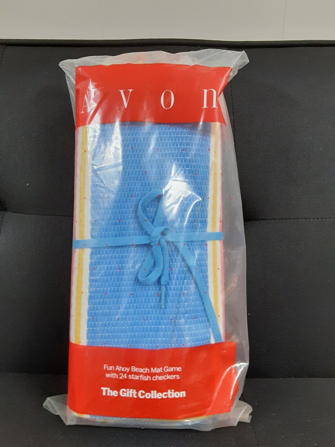 Vintage Avon Fun Ahoy Beach Mat Game 24 Starfish Checkers New in ...