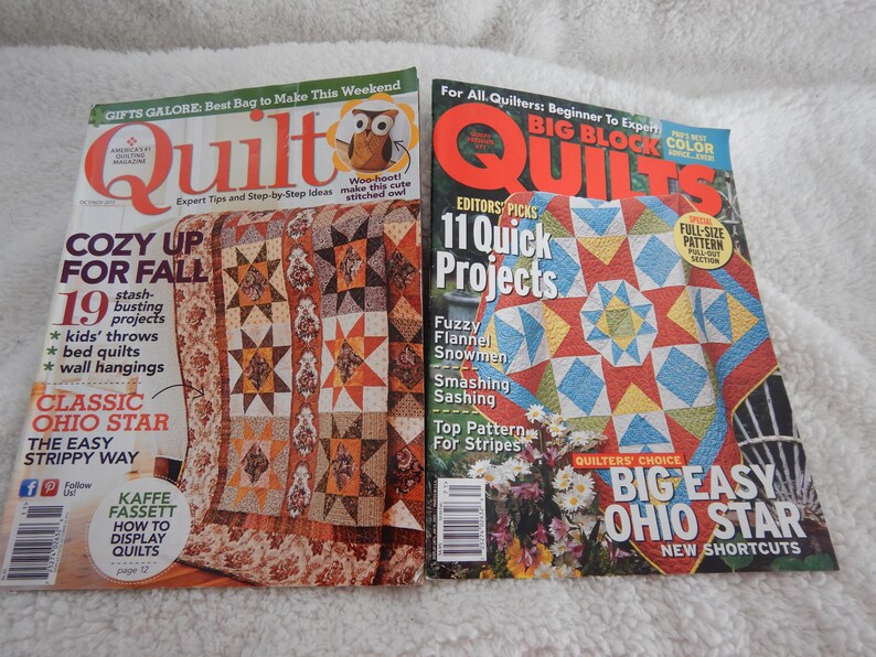 Lot of 8 Quilting Magazines American Patchwork & Quilting Love of ...