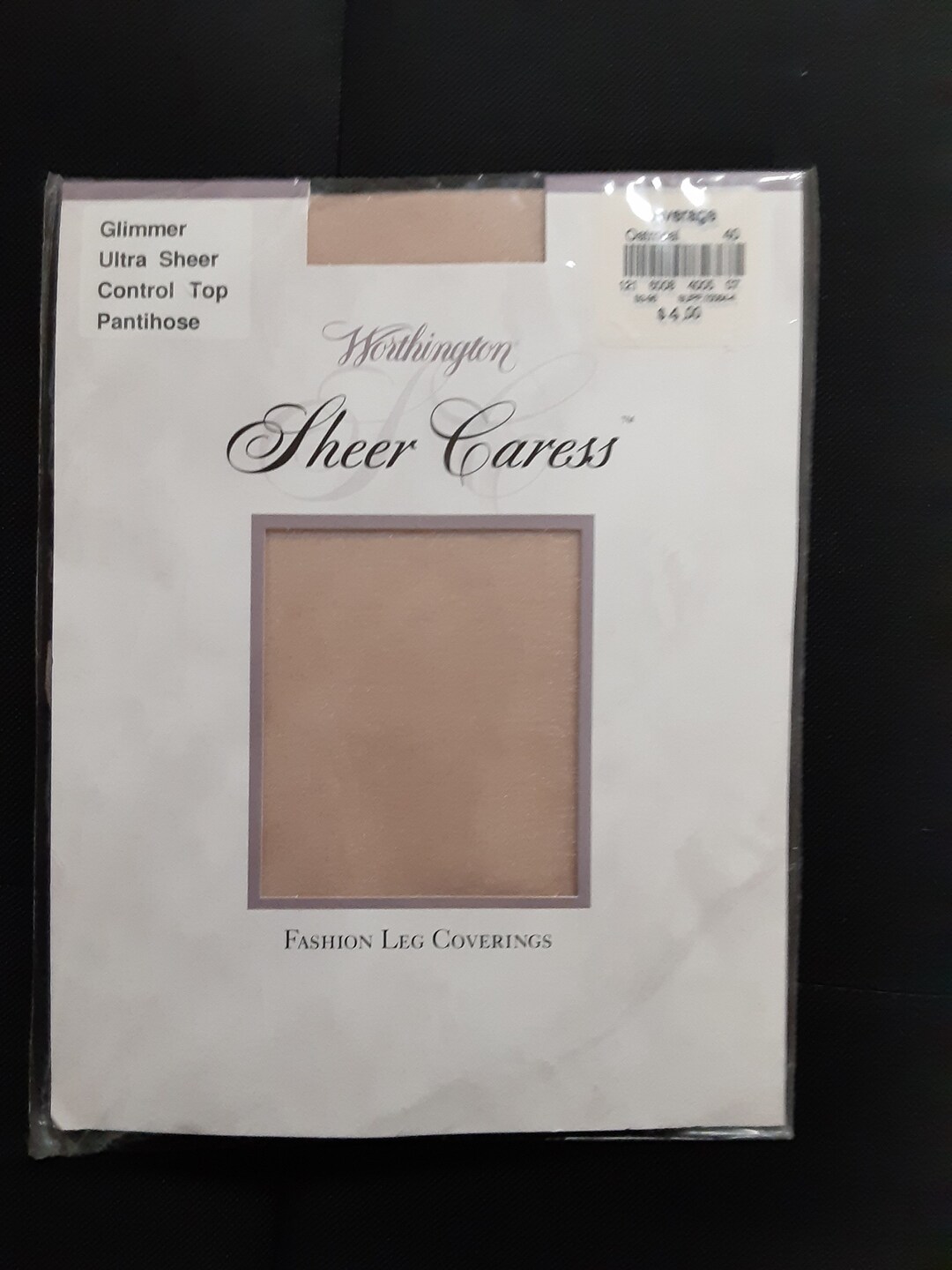 Vintage Worthington Sheer Caress Glimmer Ultra Sheer Control Top ...