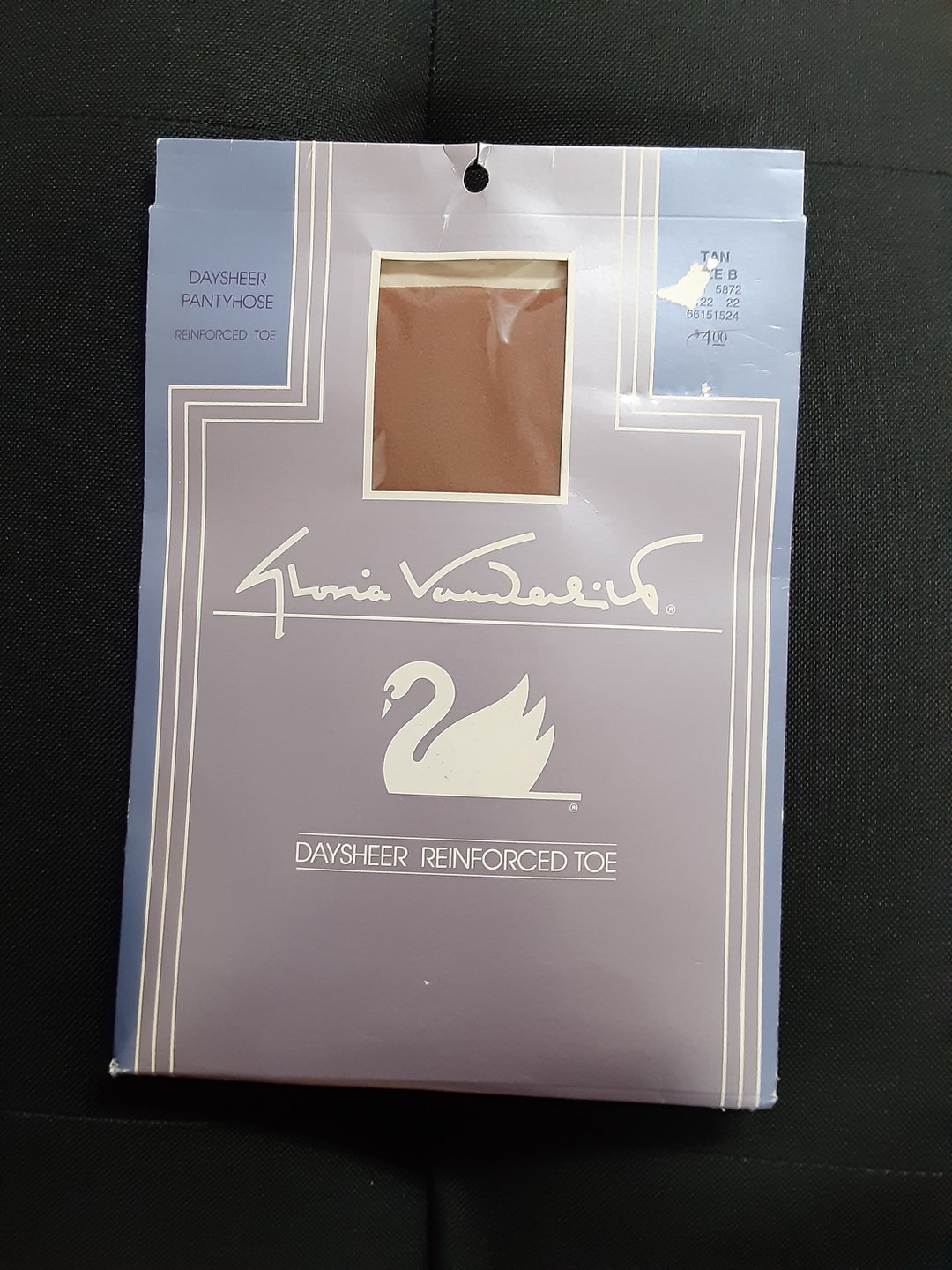 Vintage Retro Gloria Vanderbilt Daysheer Pantyhose 100% Nylon Hosiery ...