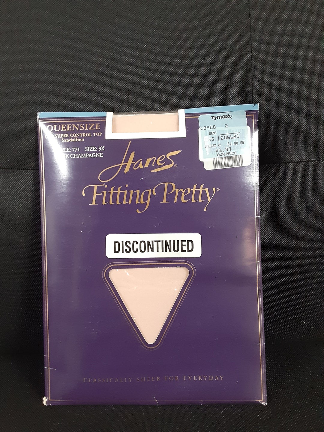 Vintage Hanes Fitting Pretty Day Sheer Queen Size Pantyhose New in ...