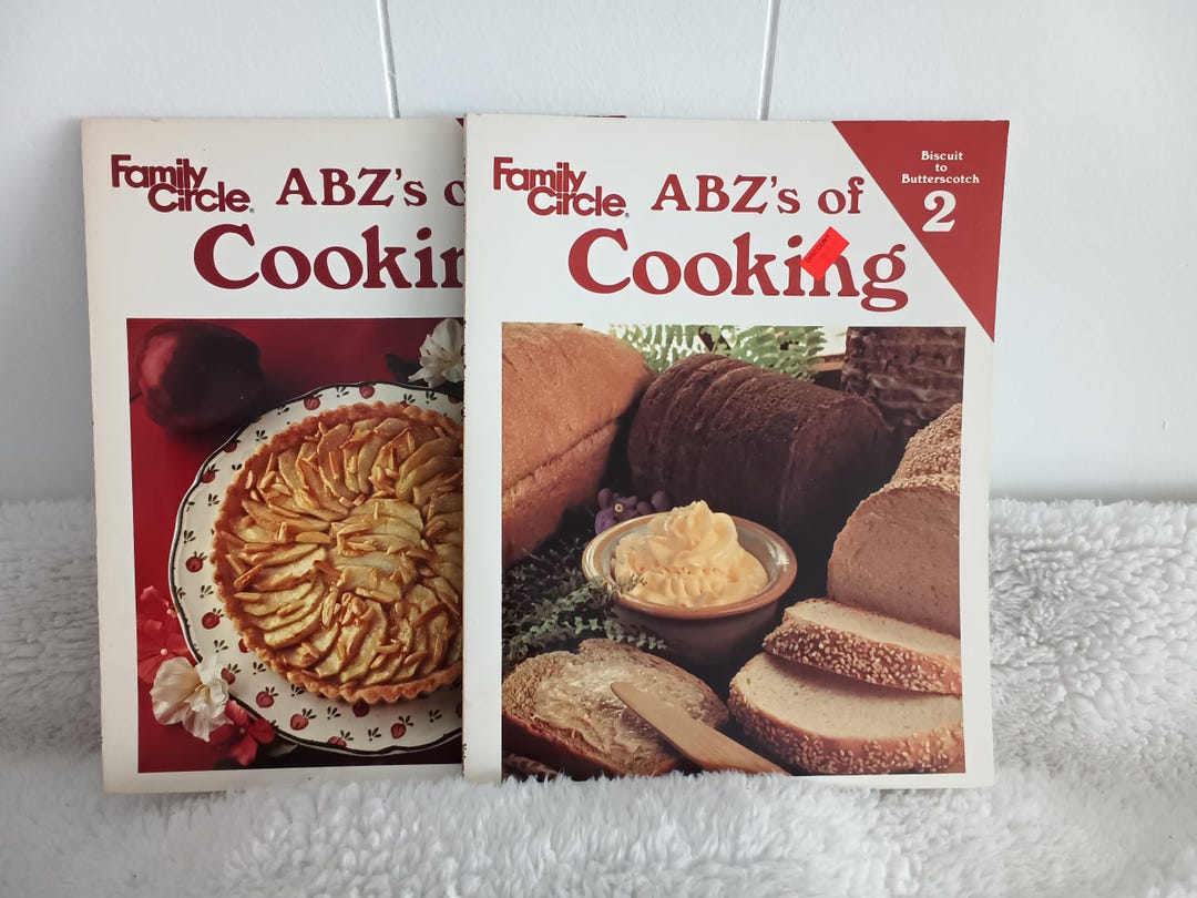 Vintage Family Circle Abz's of Cooking Volume I & Volume II Cookbooks ...
