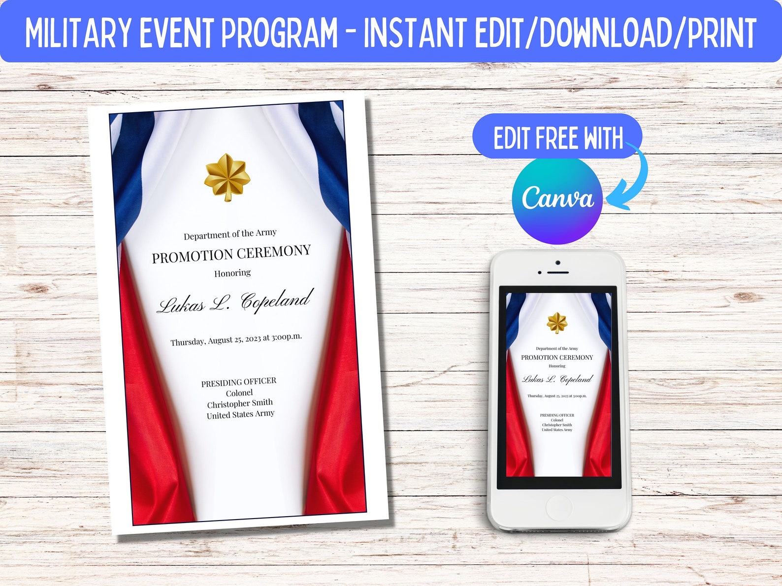 ARMY PROGRAM promotion, Retirement, Commission, Graduation Ceremony ...