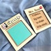 Personalized Teacher Sticky Note Pad Holder, Pencil Style Custom Name ...