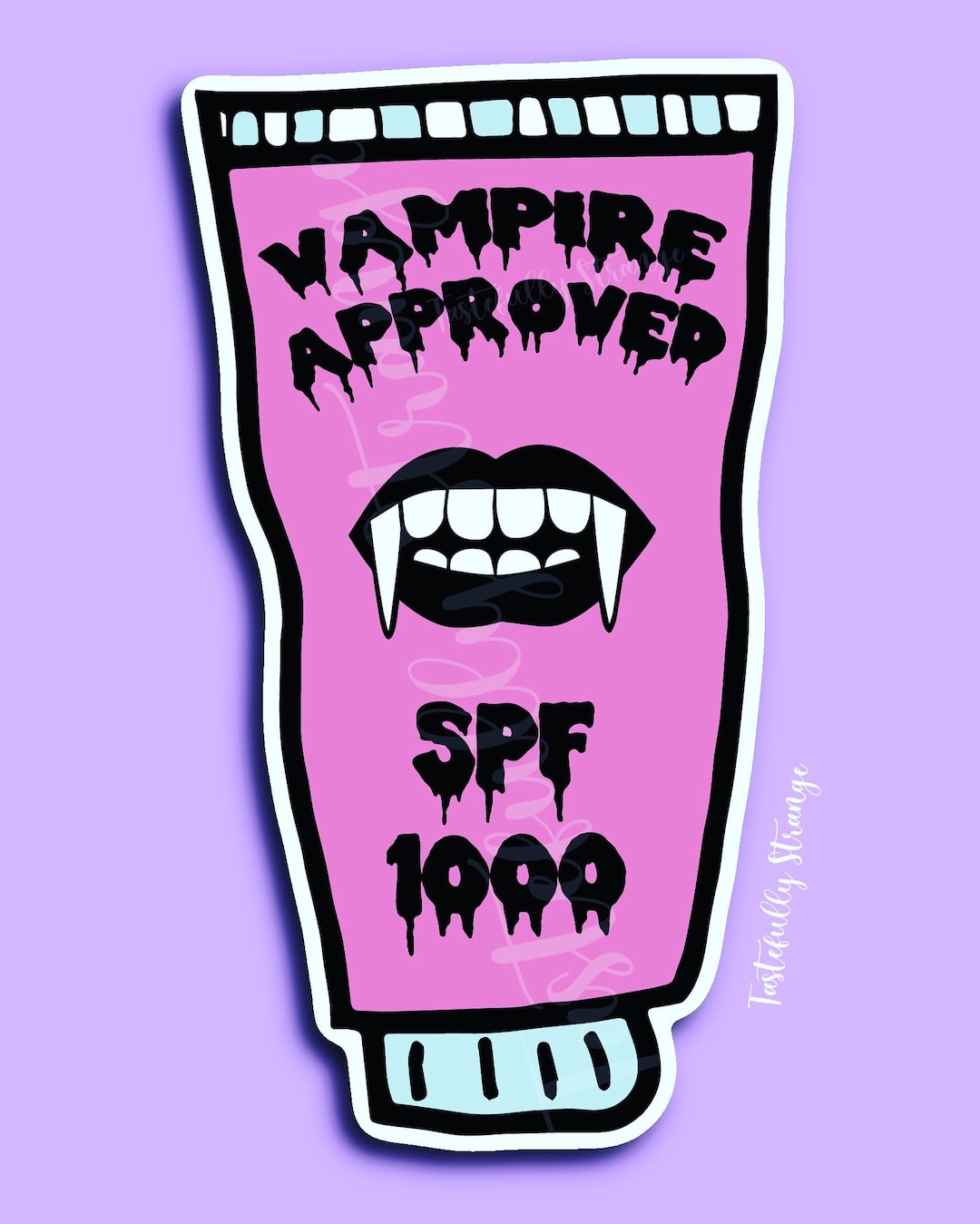 Pastel Goth Cute Vampire Approved SPF 1000 Sunblock Waterproof - Etsy