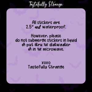 Spooky Lisa Frank Inspired Horror Icons Cute Colorful Sticker/spooky ...