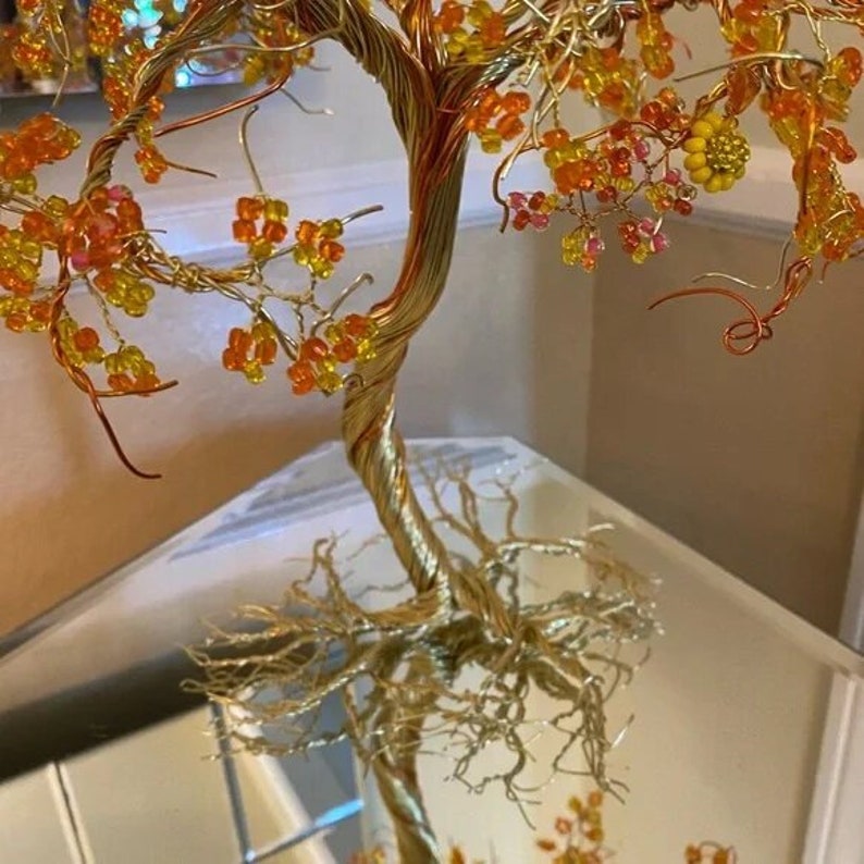Golden Tree With a Touch of Flowers. Limited Time Sale 100.00 Off-last ...