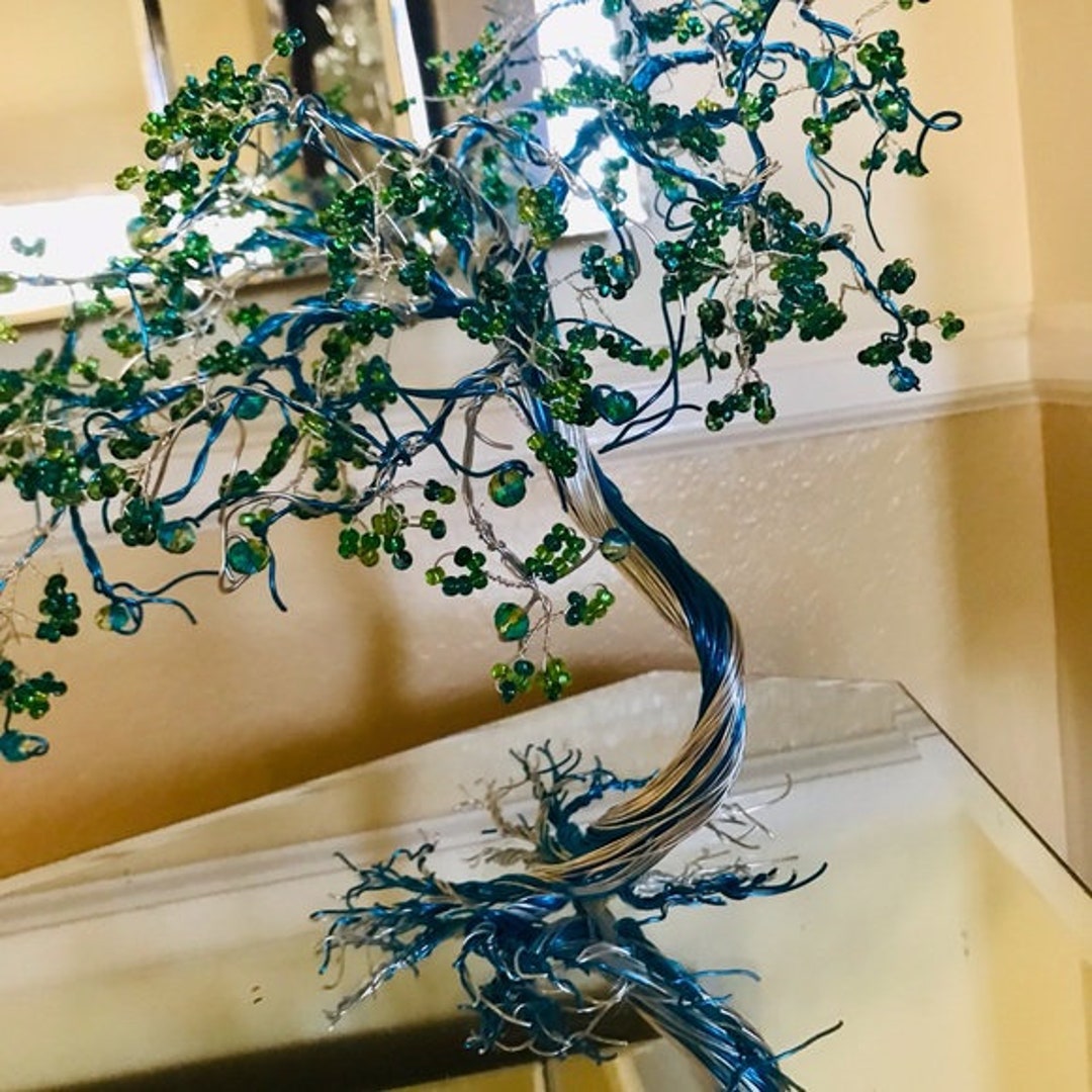 Blue and Green Tree Are Symbolizing the Blending of Beauty-limited Time ...