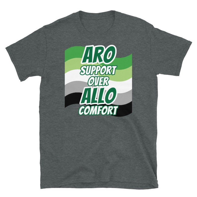 Aro Support Over Allo Comfort Unisex T-shirt - Etsy