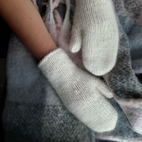 Wool Mittens - Etsy
