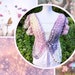 Delicate Butterfly Vest Top for Women / Tie Fairy Vest / Ombre Crochet ...