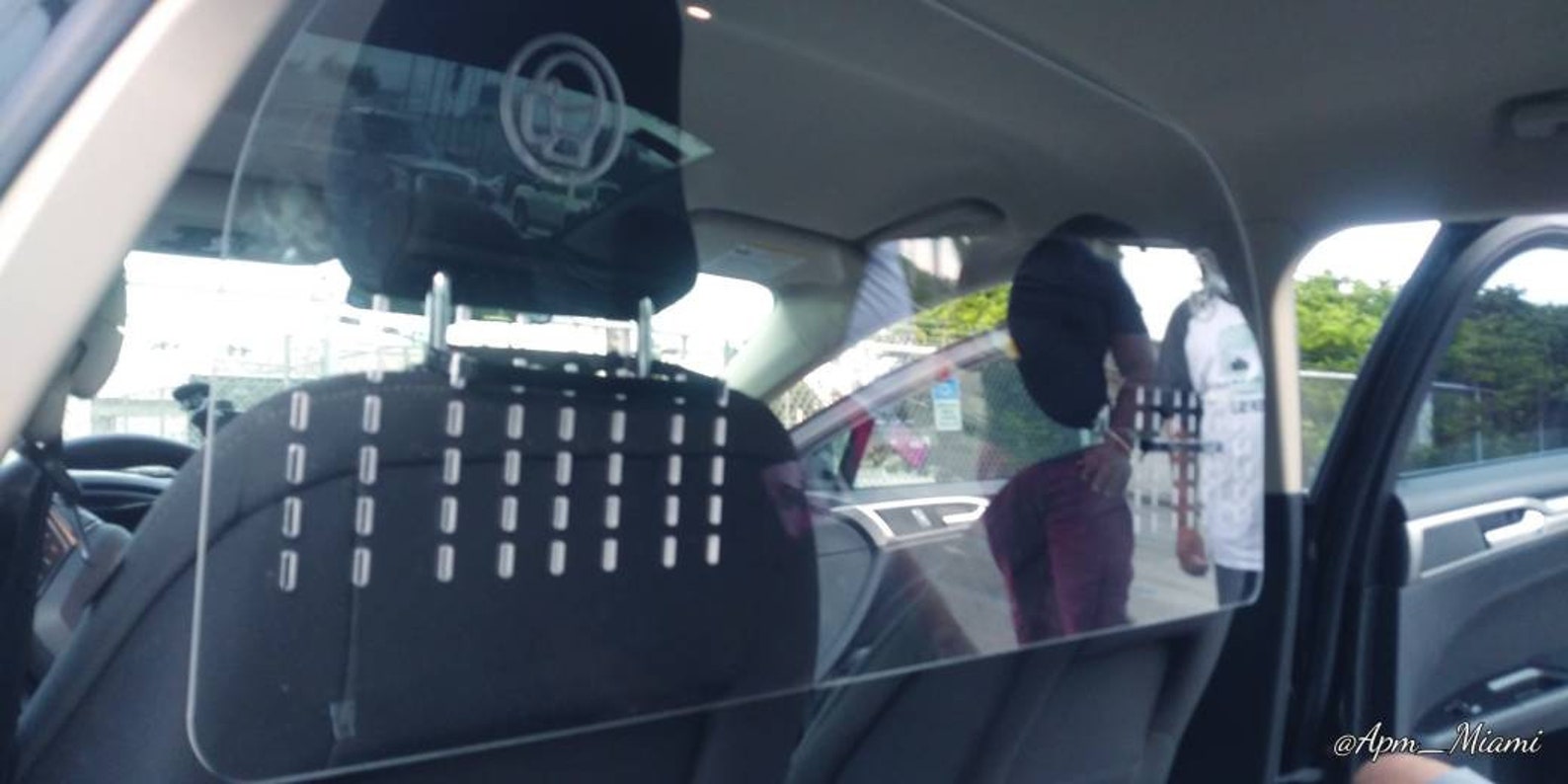 Barrier Uber Taxi and Lyft Clear Acrylic/polycarbonate 1/8inch ...