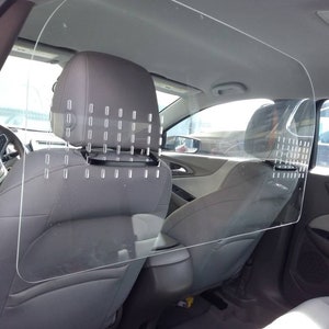 Barrier Uber Taxi and Lyft Clear Acrylic/polycarbonate 1/8inch ...