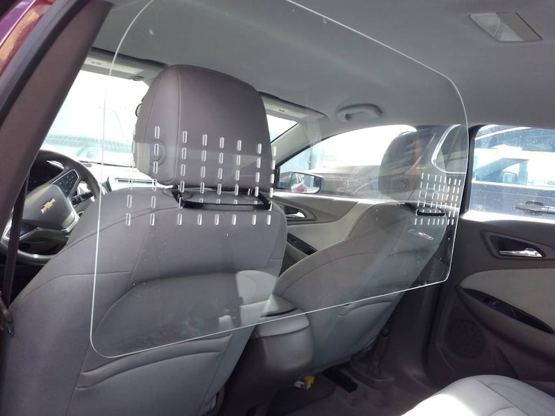 Barrier Uber Taxi and Lyft Clear Acrylic/polycarbonate 1/8inch ...