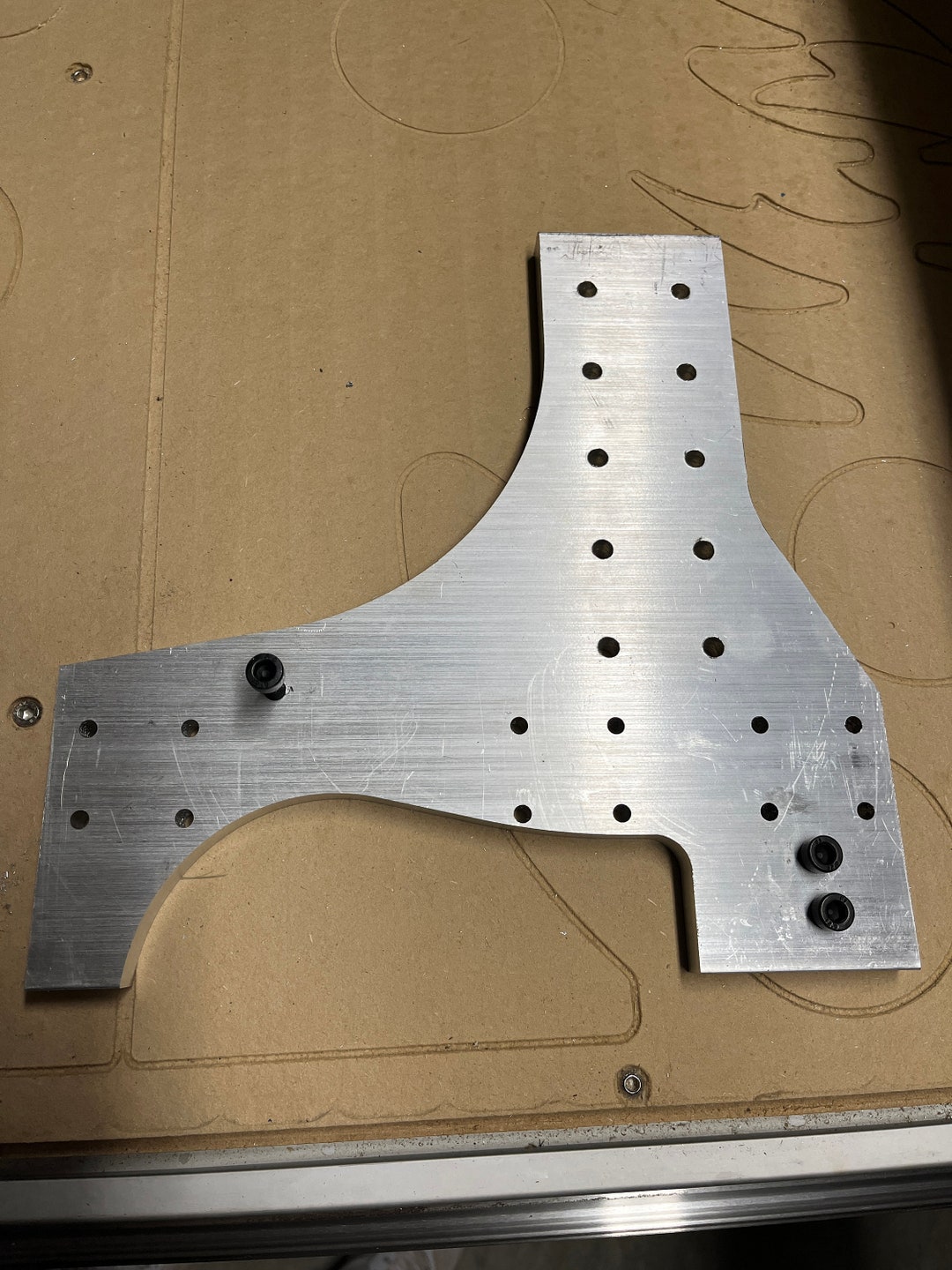 Alum 5/8 CNC Riser Plate - Etsy