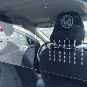 Barrier Uber Taxi and Lyft Clear Acrylic/polycarbonate 1/8inch ...