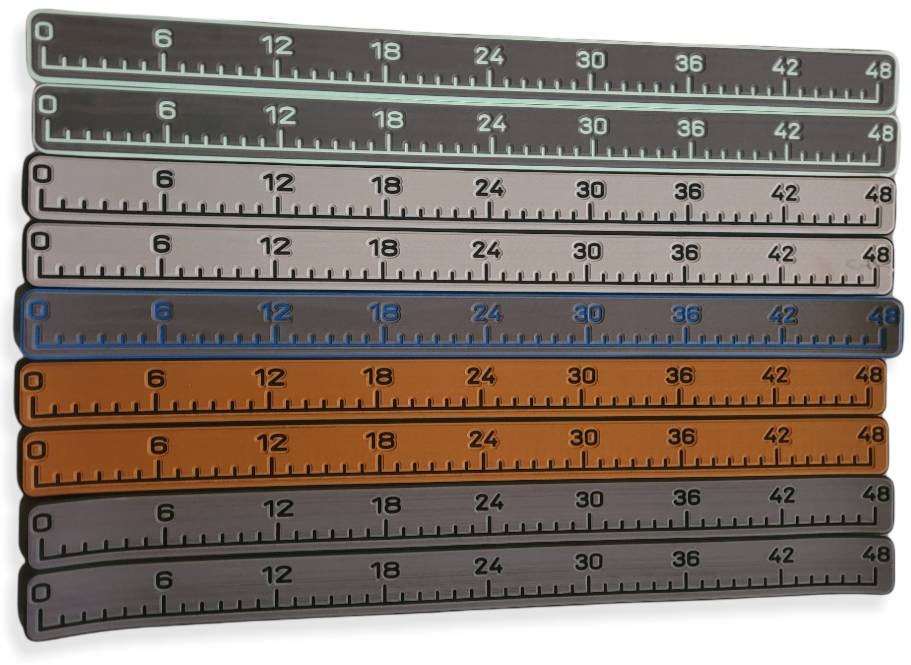 Boat Fishing Ruler 48 Inches. EVA Foam, PE Marine Foam Auto Stick 3M ...