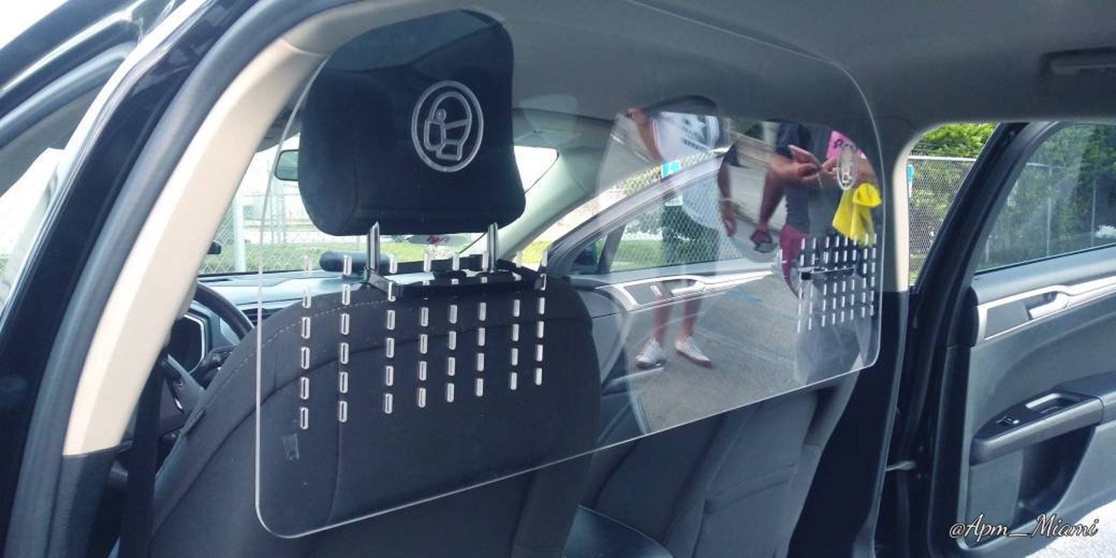 Barrier Uber Taxi and Lyft Clear Acrylic/polycarbonate 1/8inch ...