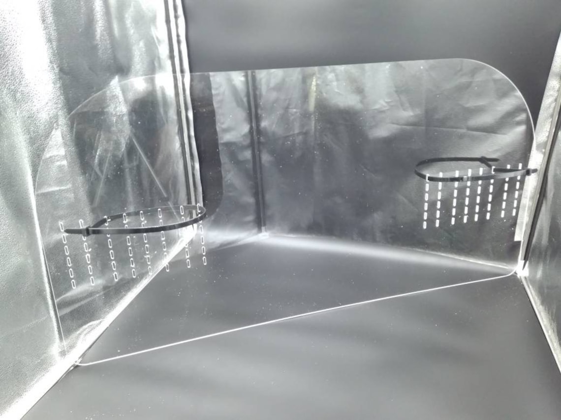 Barrier Uber Taxi and Lyft Clear Acrylic/polycarbonate 1/8inch ...