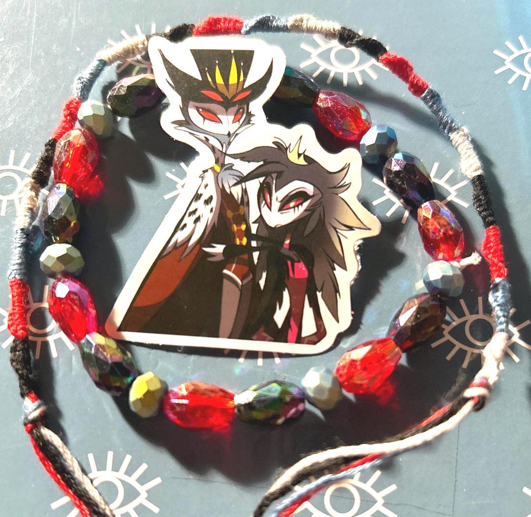 Helluva Boss Inspired Bracelet Packs- Stolas - Etsy