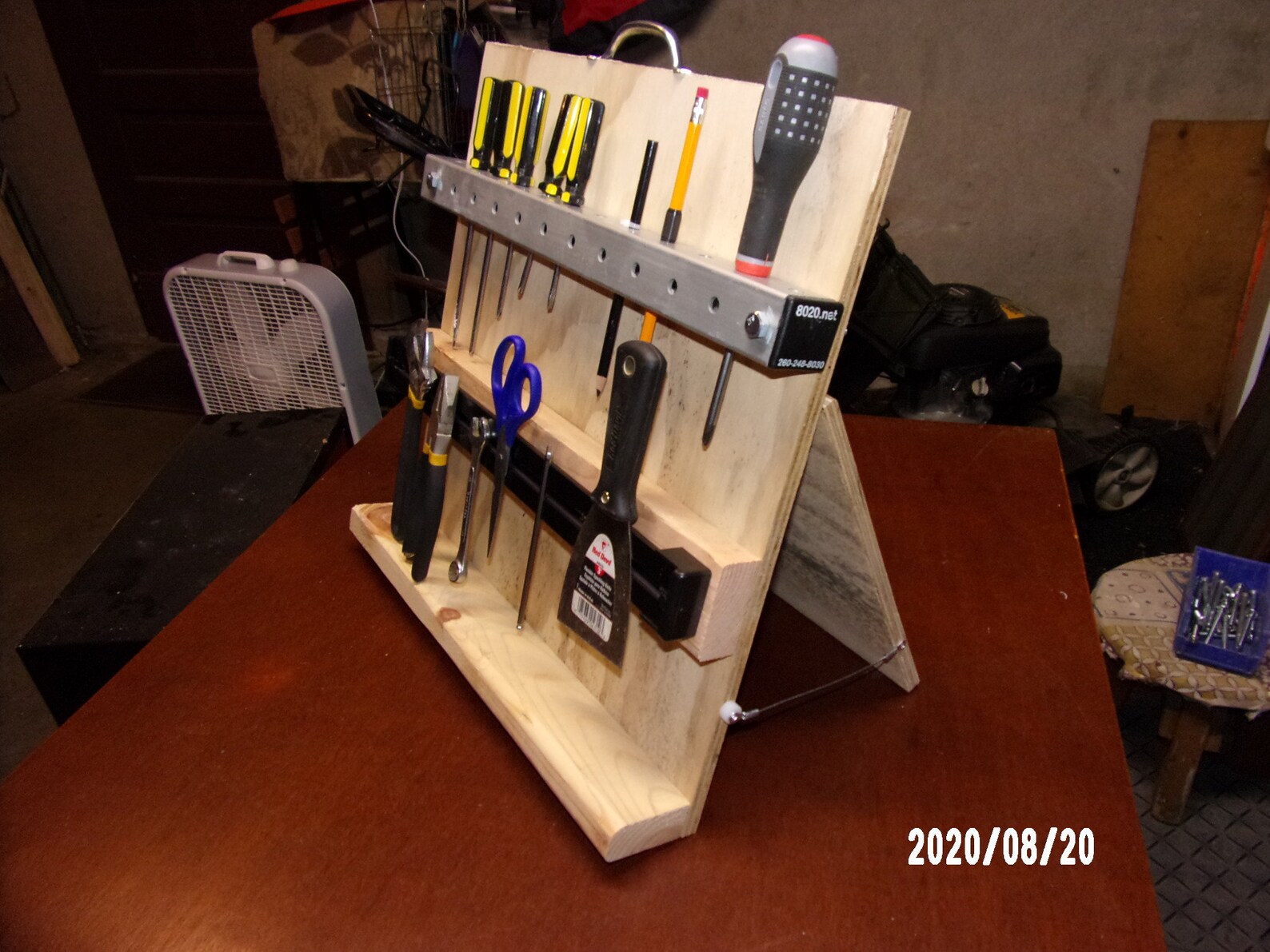 Stand up tool caddy | Etsy