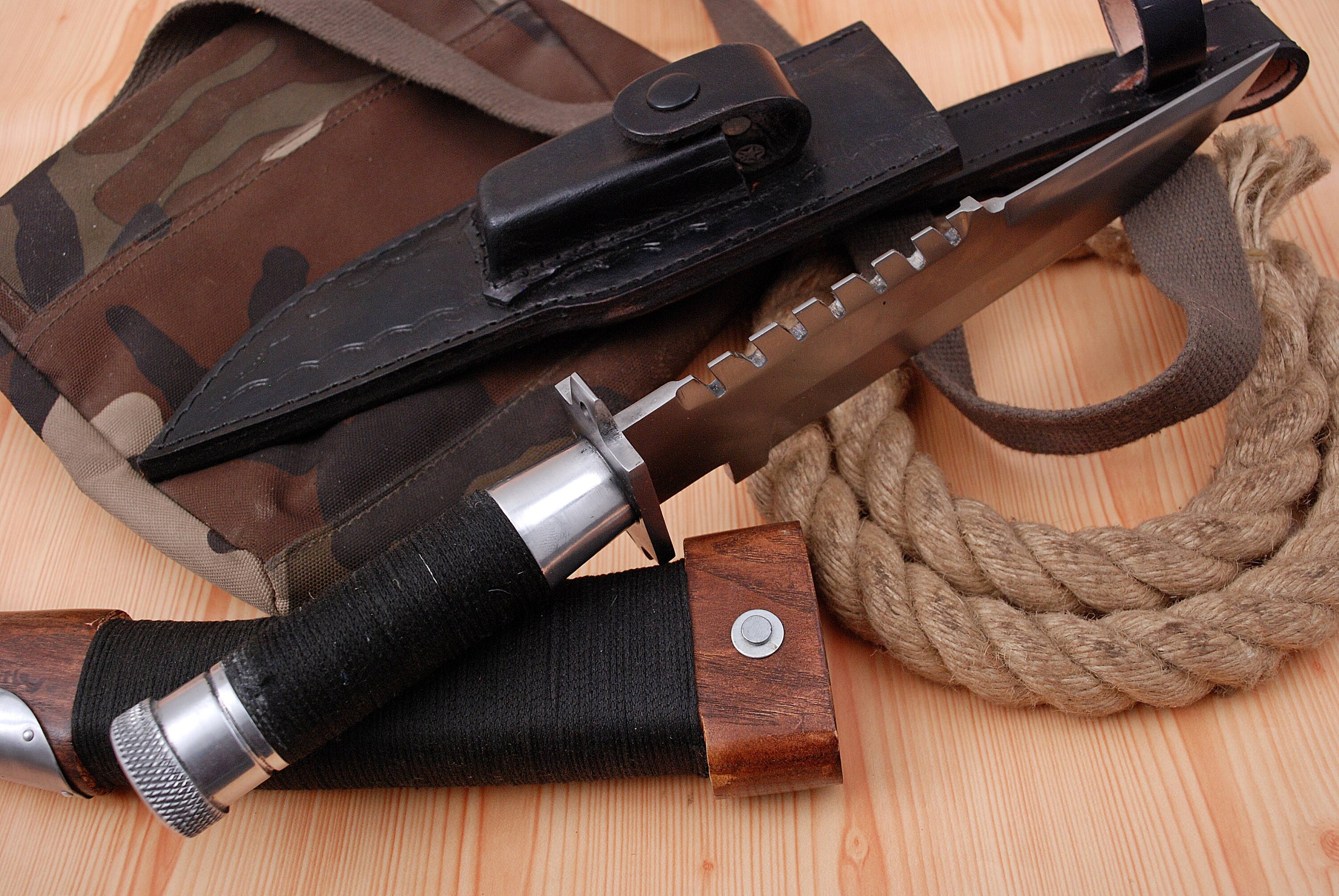 Commando Knife Custom handmade D2 steel Commando knife | Etsy