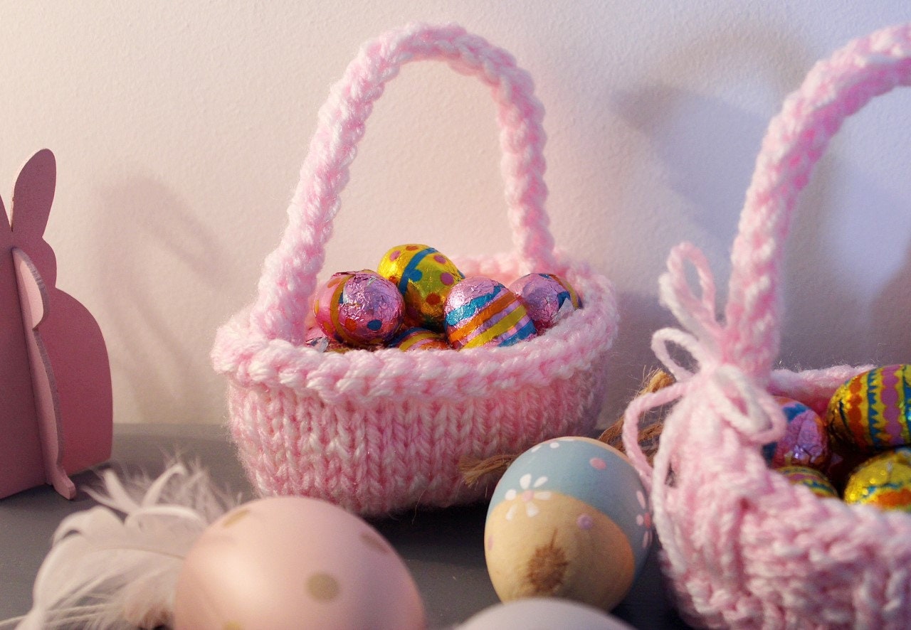 Small Baskets Knitting Pattern (3 Patterns Included) - Etsy