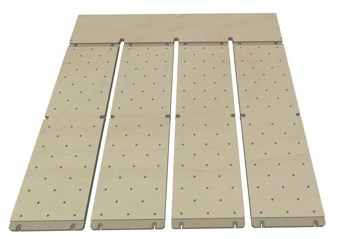 NEW X-carve Modular Wasteboard Replacement Slats Cut File - SVG and ...