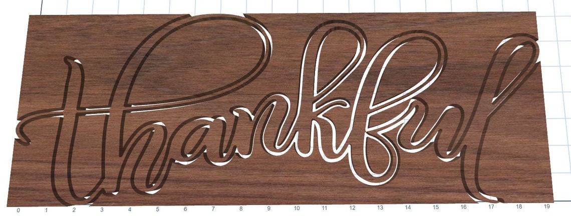 Thankful SVG Inspirational SVG Digital Download for Cricut | Etsy