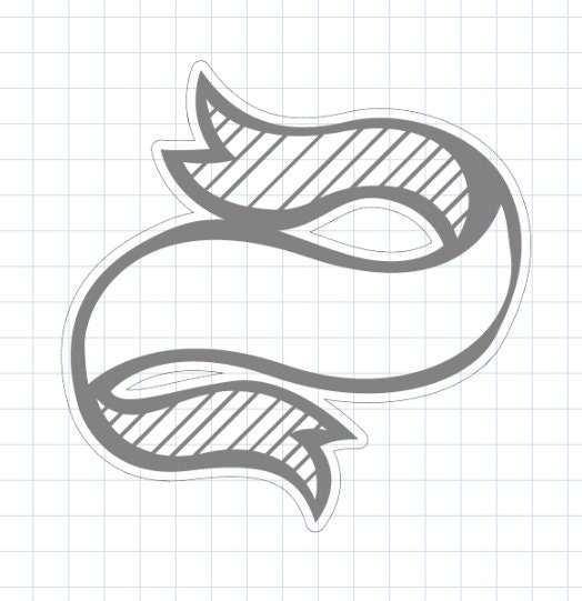 Ribbon - Svg File - Etsy